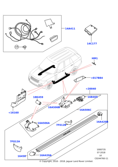 VPLWP0191 - Land Rover Step - Body Side | Jaguar Land Rover Classic Parts