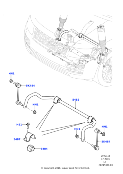 LR035489 - Land Rover Link | Jaguar Land Rover Classic Parts