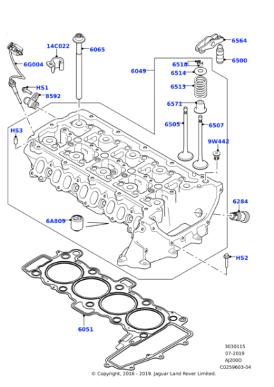 LR084294 - Land Rover Tensioner - Timing Chain | Jaguar Land Rover ...