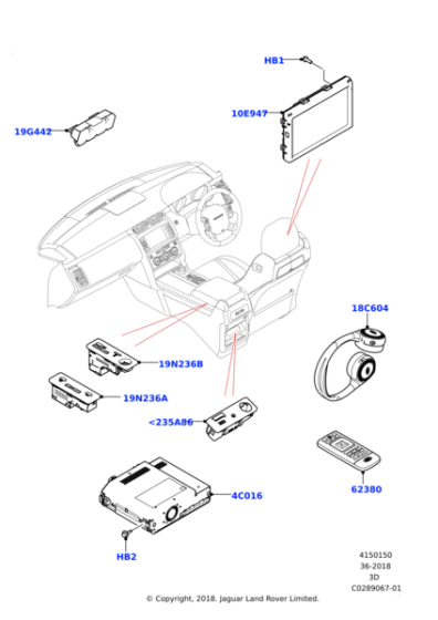 LR110986 - Land Rover Module-Control | Jaguar Land Rover Classic Parts