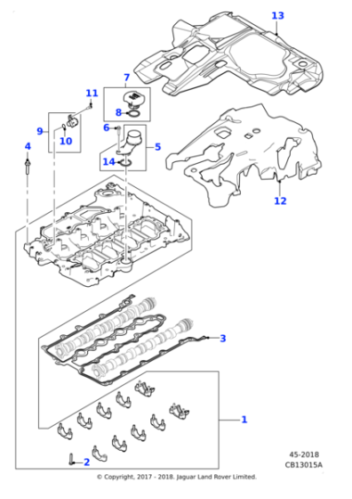 AJ813216 - Jaguar Camshaft position sensor | Jaguar Land Rover Classic ...