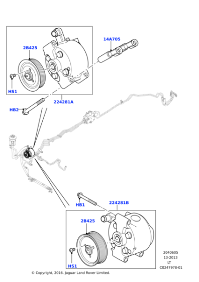 LR014595 - Land Rover Pump - Anti-Roll Control | Jaguar Land Rover ...