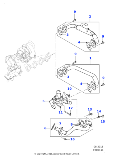 JDE39252 - Jaguar Tube | Jaguar Land Rover Classic Parts