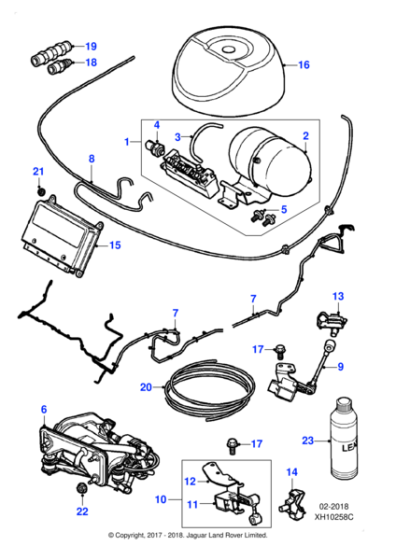 C2C40510 - Jaguar Sensor | Jaguar Land Rover Classic Parts