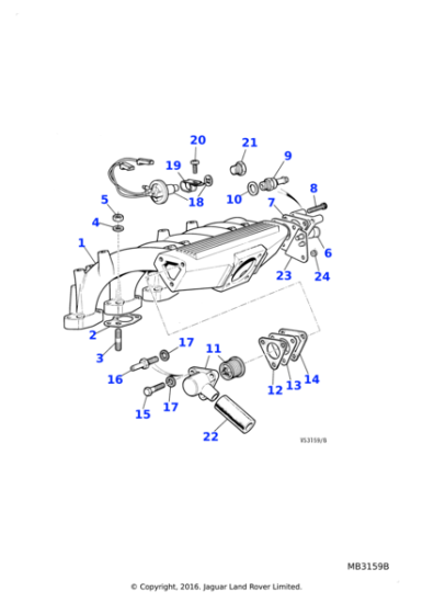 JLM473 - Jaguar Throttle control valve | Jaguar Land Rover Classic Parts